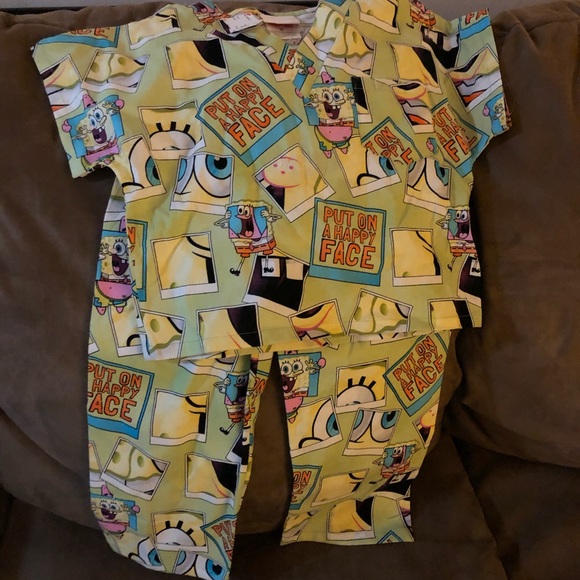 Nickelodeon | Pajamas | Nwt Spongebob Pajamas | Poshmark
